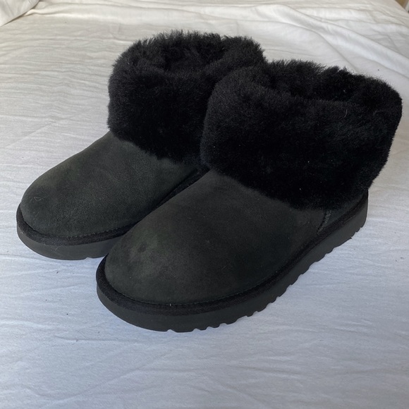 UGG | Shoes | Ugg Womens Classic Mini Fluff Boot | Poshmark